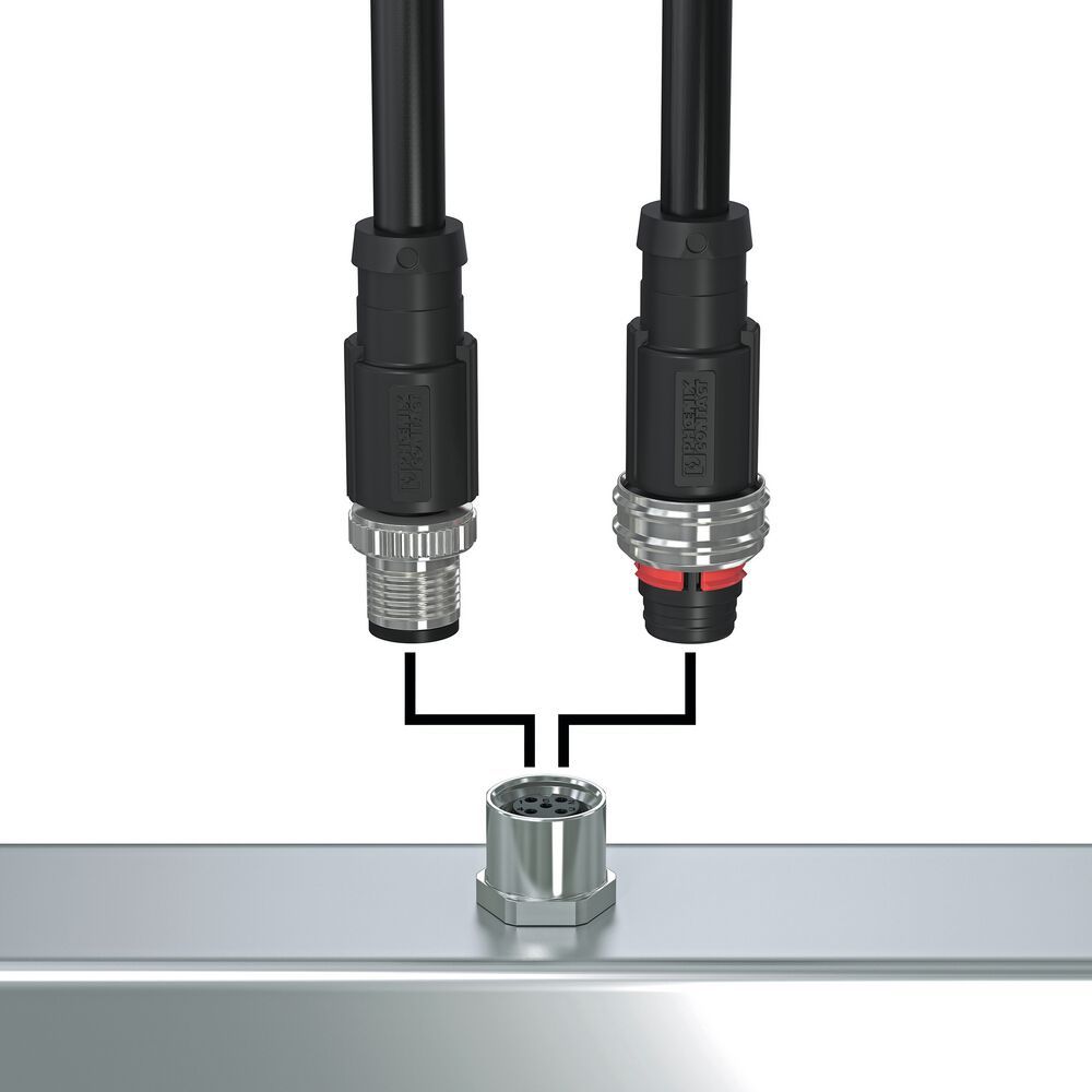M12-Steckverbinder dank Push-Pull schnell verriegelt || Bild 3 / 3