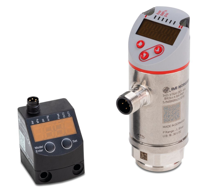 Elektronische Drucksensor-Baureihen mit IO-Link-Fähigkeit