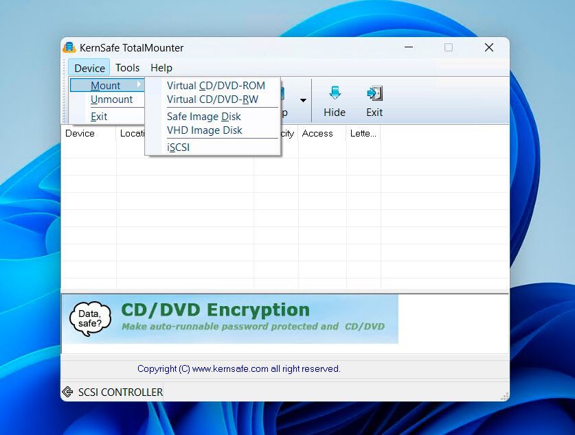 ISO-Dateien und bootfähige USB-Sticks mit TotalMounter erstellen || Bild 3 / 4