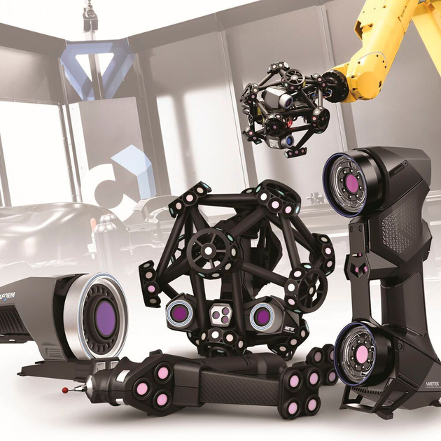 Creaform at Hanover: manual and robot-mounted 3D scanners
