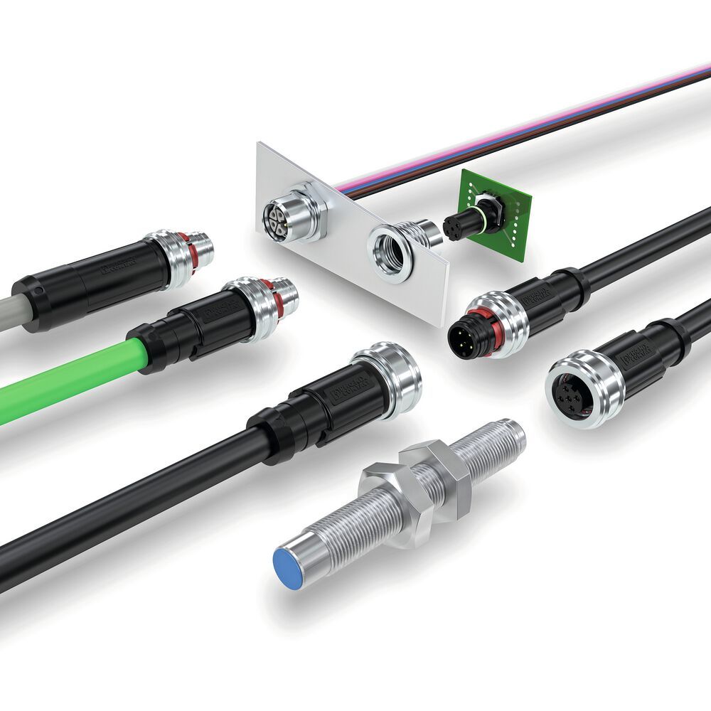 M12-Steckverbinder dank Push-Pull schnell verriegelt || Bild 2 / 3