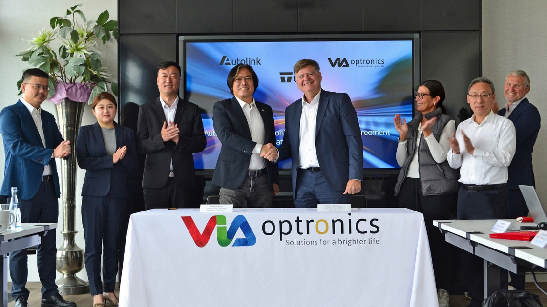 Via Optronics und Autolink gründen Joint-Venture