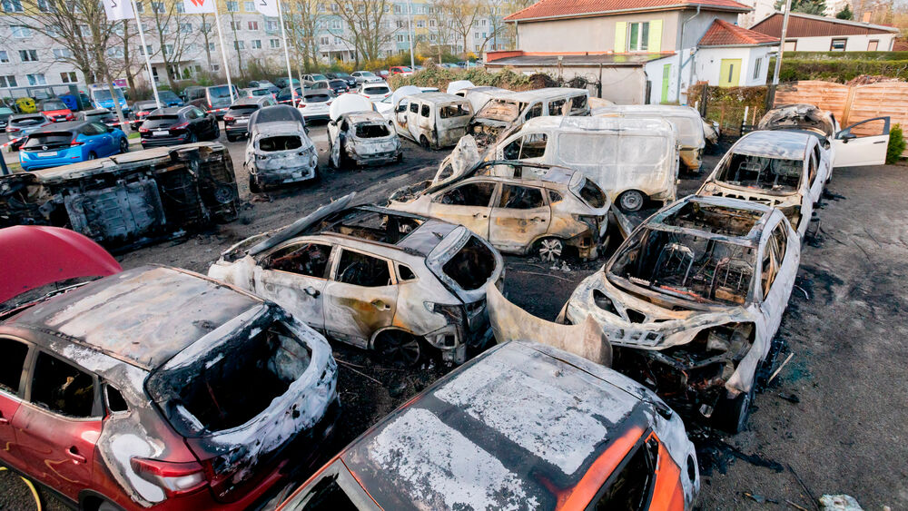 Schock für das Berliner Autohaus Wegener