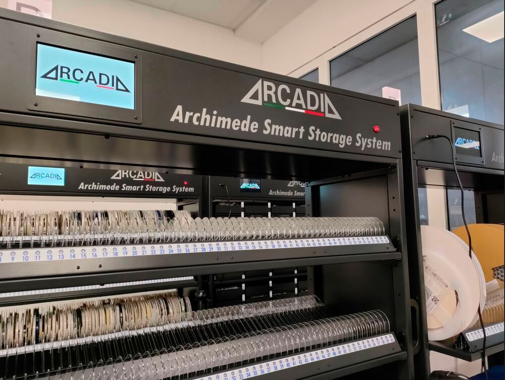 SMD-Bauteile kann man auch günstig smart lagern