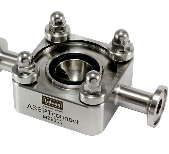 Aseptic Clamp-Anschluss – weg mit dem Totraum