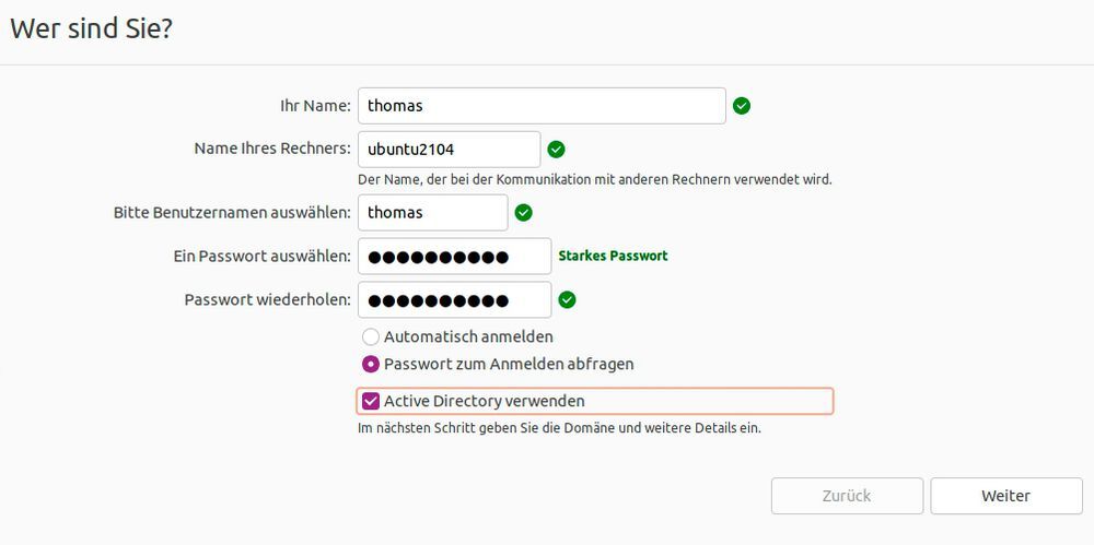 Active Directory-Integration von Unix, Linux und macOS || Bild 2 / 7