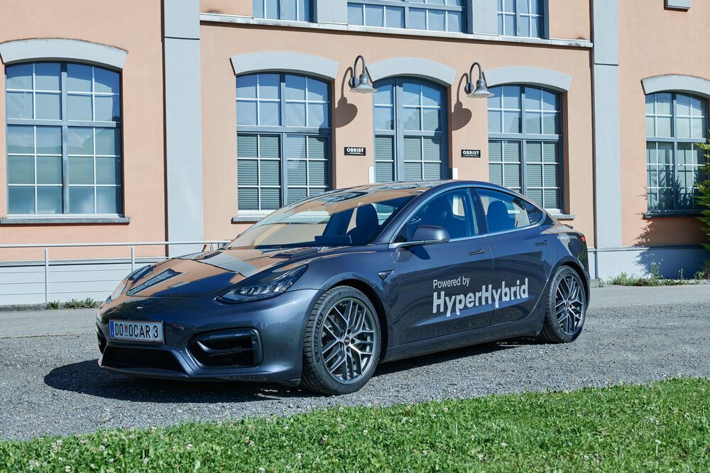 Obrist Hyper Hybrid: Der Tesla mit Verbrennungsmotor
