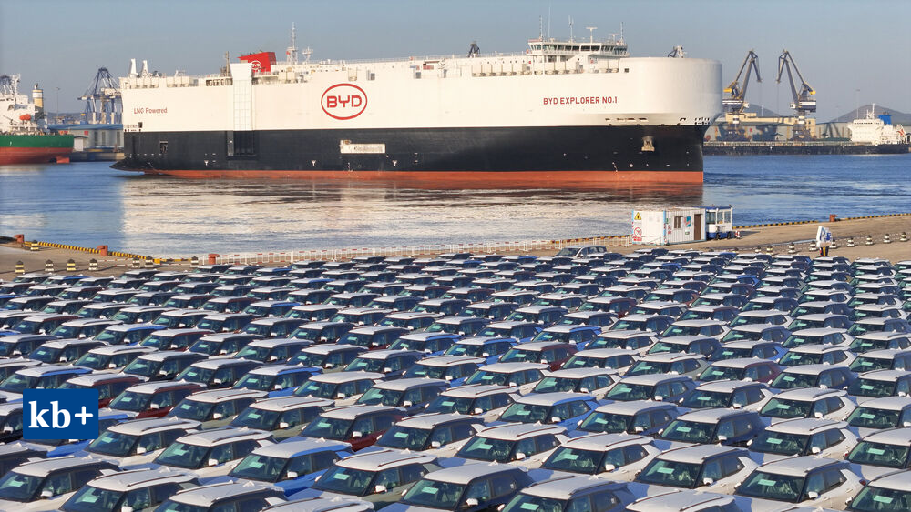 BYD nimmt erstes Schiff seiner eigenen Flotte in Betrieb