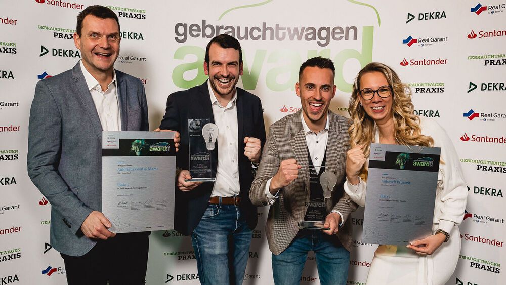 Gebrauchtwagen Award 2024: Autohaus Gaul & Klamt und Autowelt Prusseit ...
