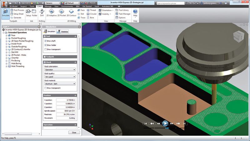 Autodesk stellt CAM-Software von HSM-Works für Inventor und Solidworks ...