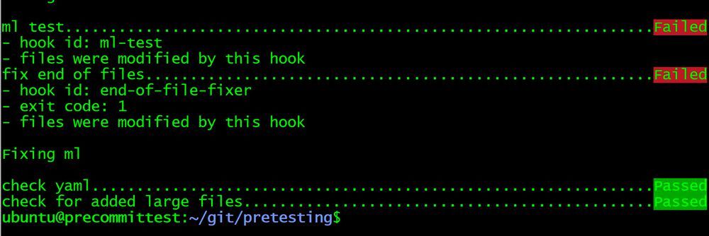 Git-Hook-Management mit Pre-Commit