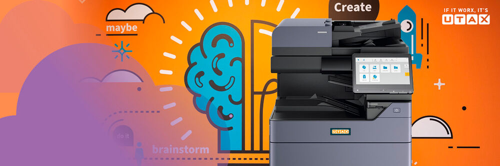 Mit UTAX bringen Sie Ihre Kunden in die Cloud