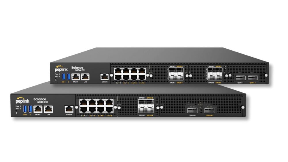 Peplink Balance 5000 EC: Router für 110 Gbit/s Durchsatz
