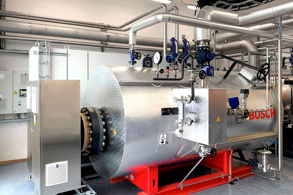 Dampf 100 Prozent elektrisch erzeugen