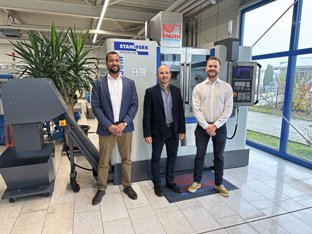 Schweizer Vertretung für Knuth Werkzeugmaschinen
