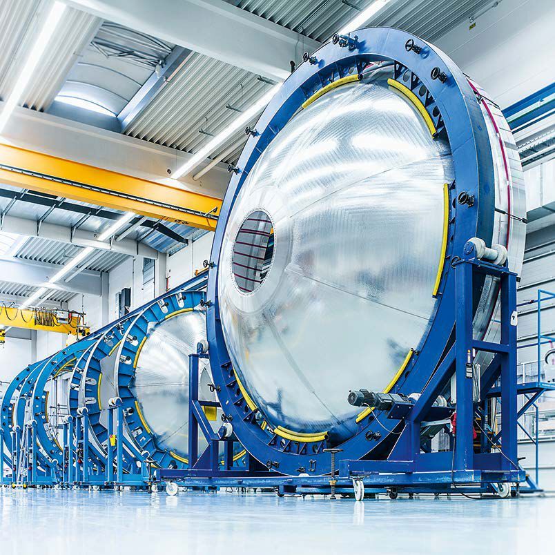 Rocket tanks in series: The digital twin makes it possible || Picture 1 / 2