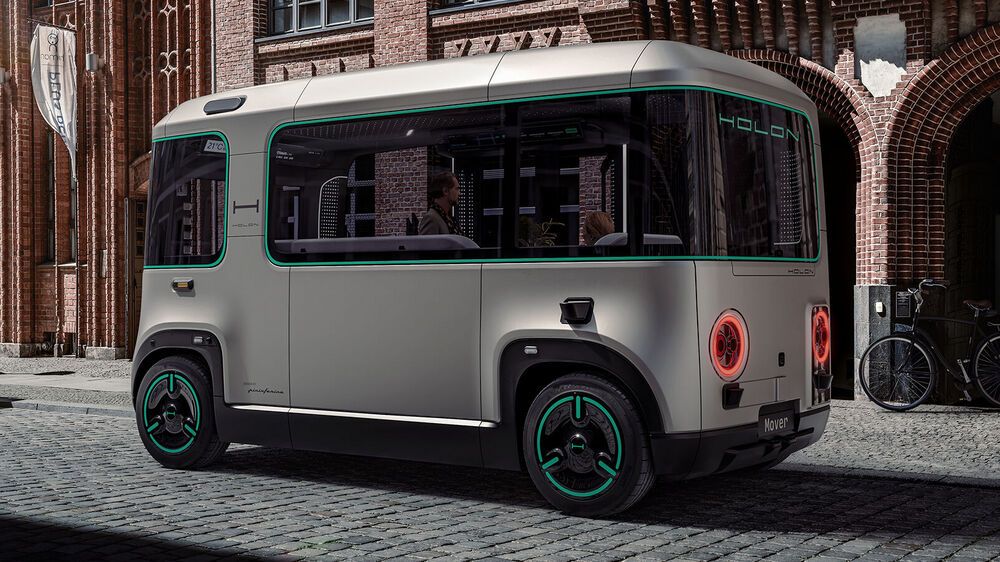 Holon stellt autonomes Elektro-Shuttle vor