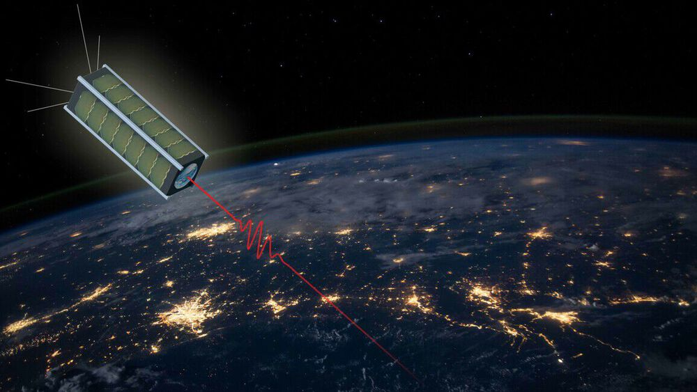 Deutschlands erster schuhkartongroßer QUBE-Kleinstsatellit ist im All