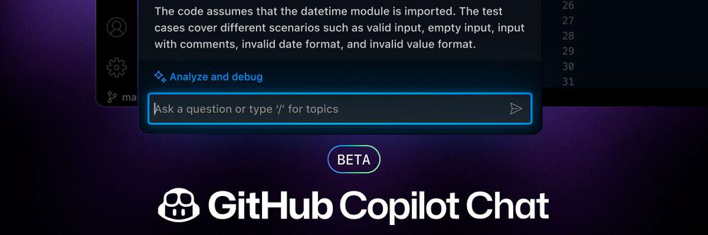 GitHub Copilot Chat Beta für Visual Studio und VS Code