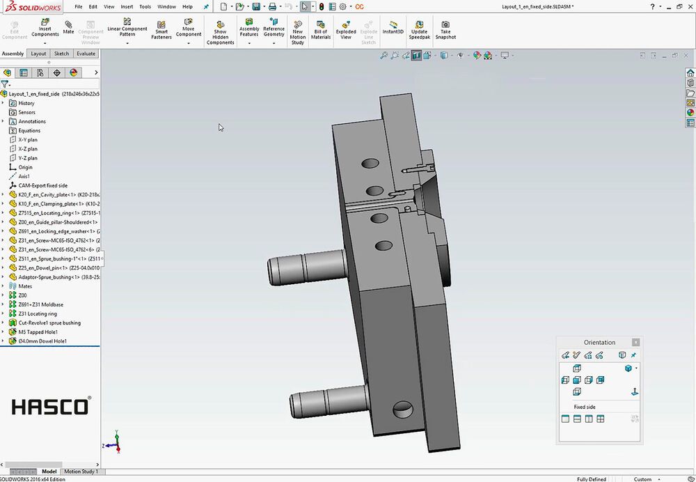 Hasco launches CAD native data for Solid Works