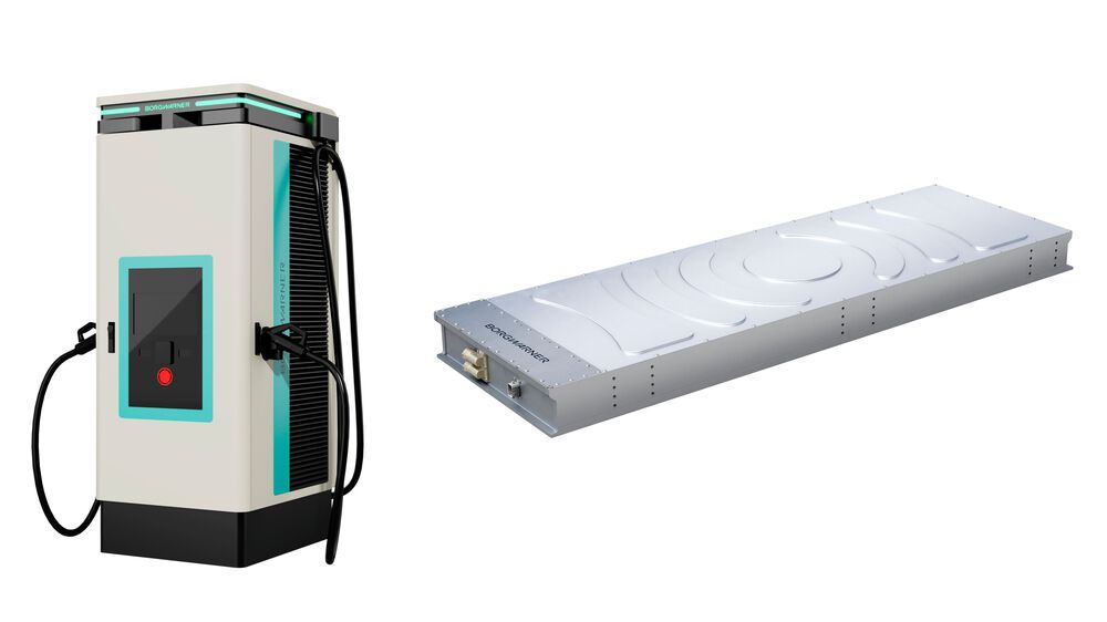LFP battery packs and new DC charging station for CVs