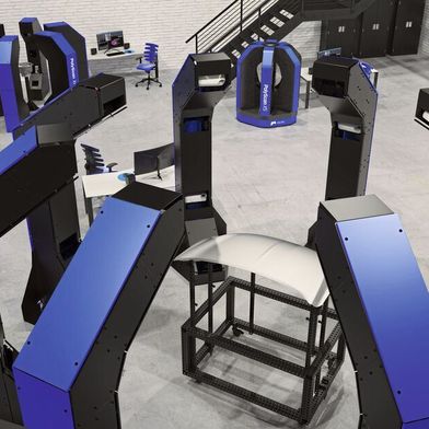 3D-Vermessung großer Bauteile