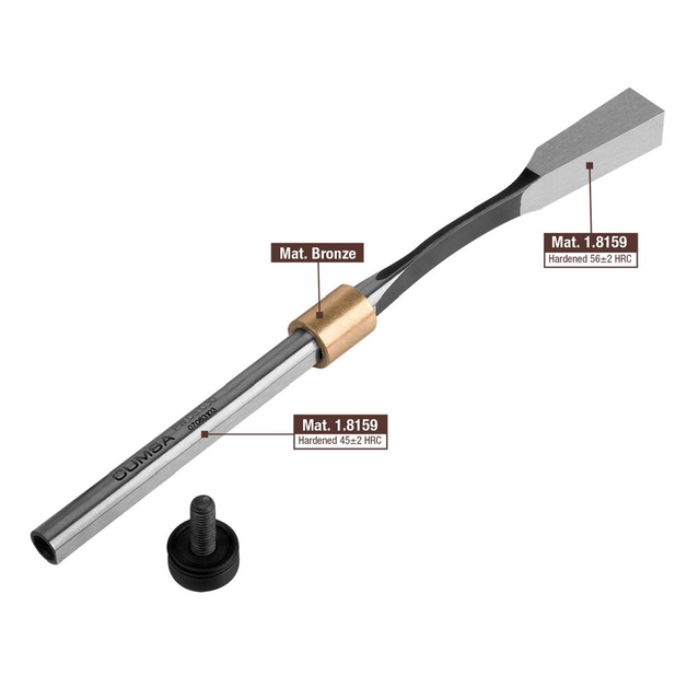 Sprung core in a new design — precision angled holes no longer required