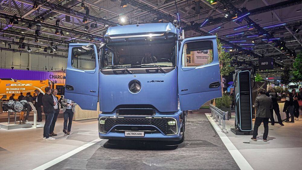 IAA Transportation: Großes Angebot elektrischer Lkw