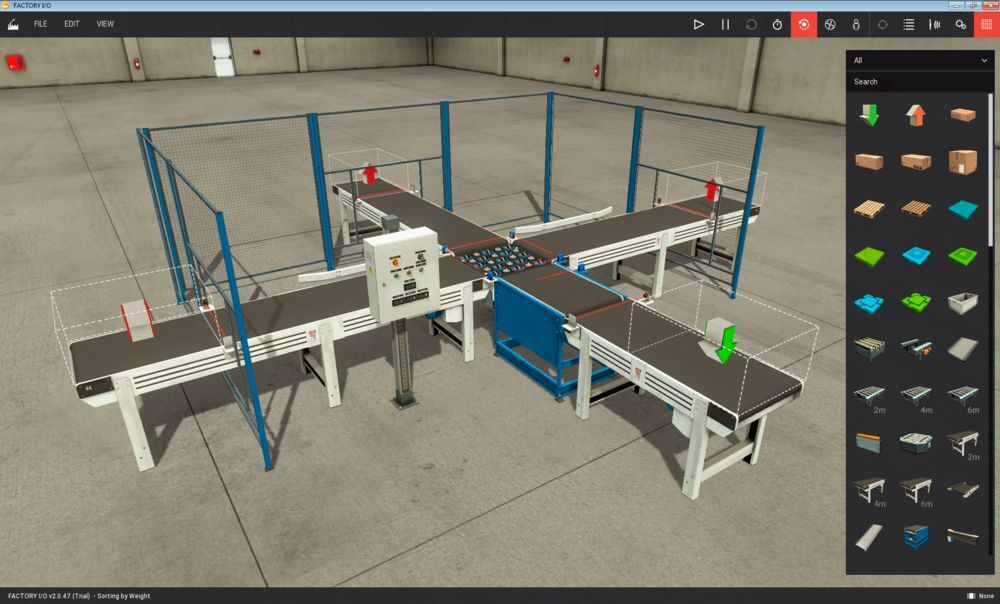 Mit Software Factory I/O 3D-Anlagen realitätsnah aufbauen