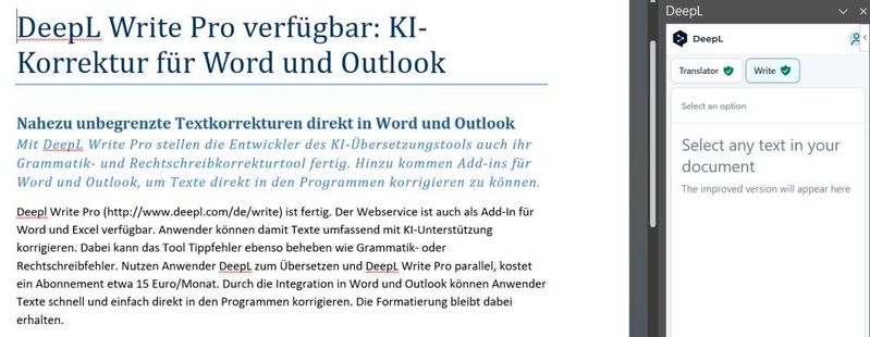 DeepL Write Pro: KI-Übersetzungstool und Korrekturtool
