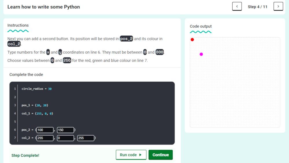 Malen mit Python: In elf Schritten spielerisch programmieren lernen