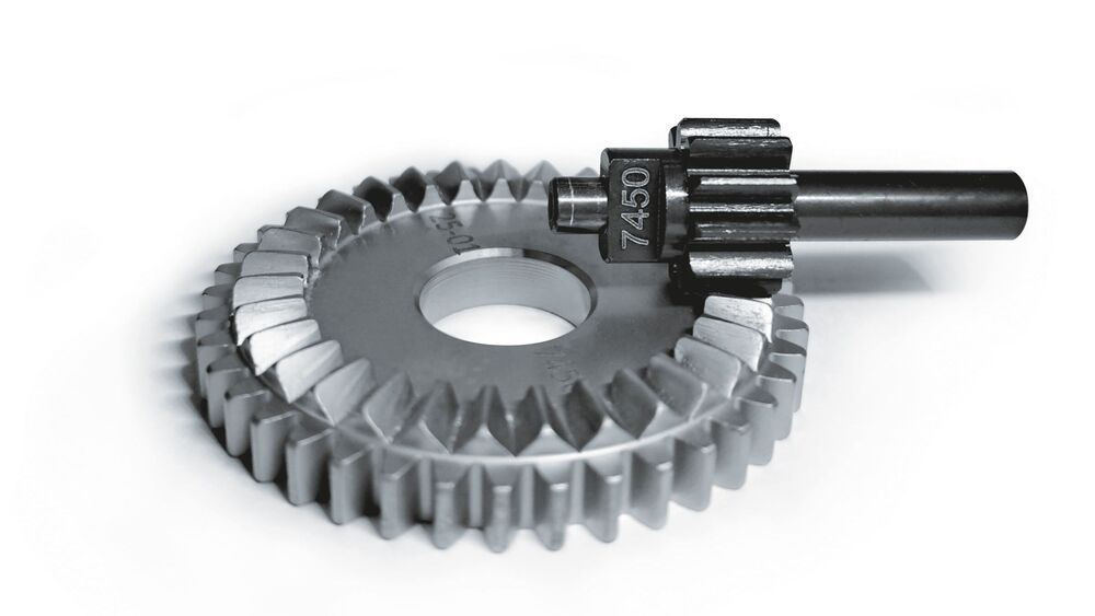 Economic mass production of crown gears