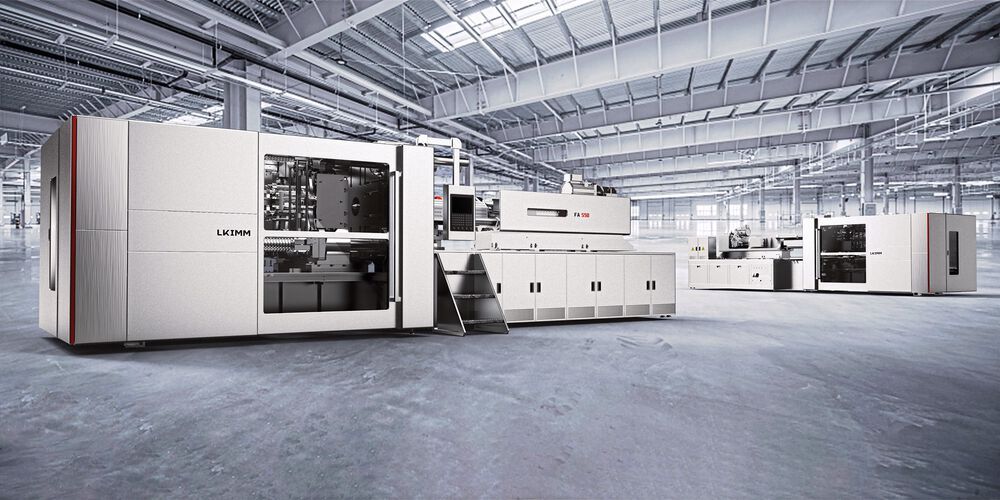 High-performance injection moulding machines