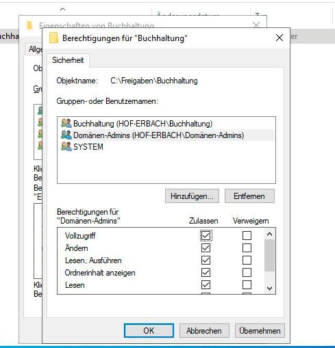 Active Directory als Basis für Benutzer und Gruppen verwenden || Bild 7 / 8