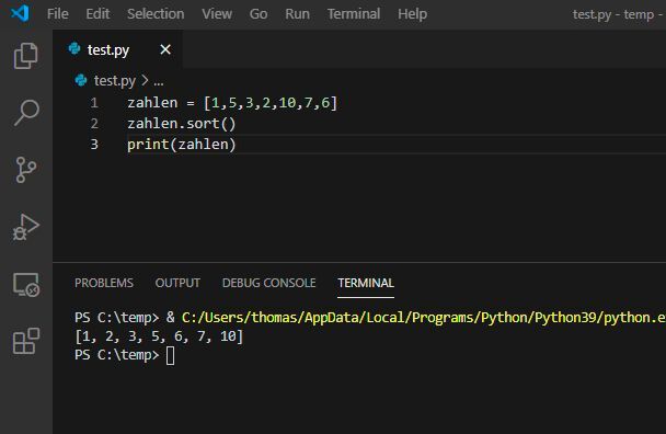 Funktionen und Methoden in Python