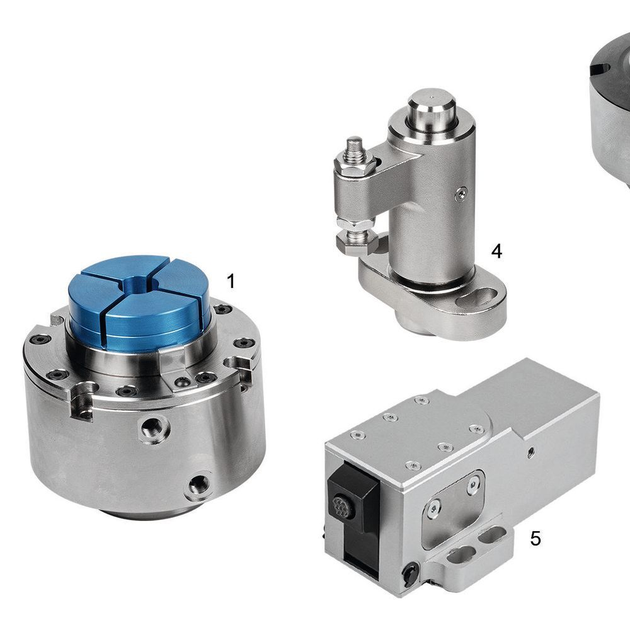 Neue pneumatische Spannelemente für Bearbeitungsmaschinen vorgestellt