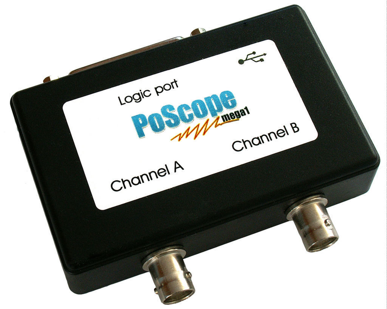 PoScope Mega1 mit zwei Kanälen und Software