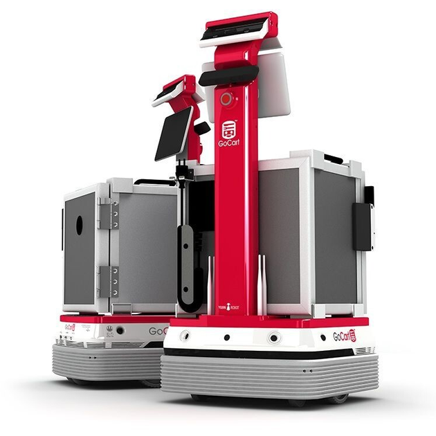 Prototyp des Serviceroboters Go-Cart mit Synapticon-Steuerung