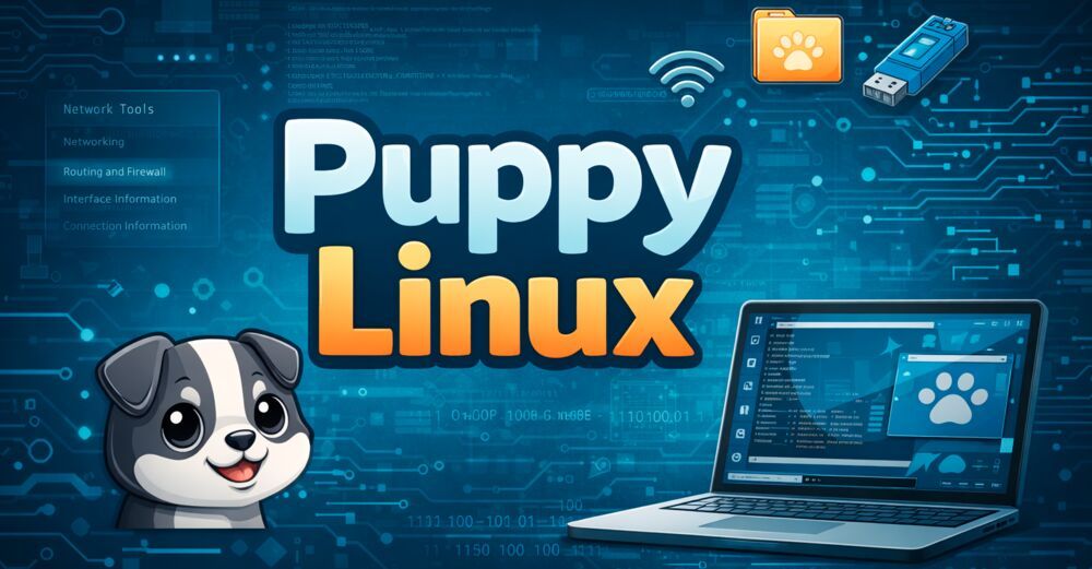 Puppy Linux eignet sich insbesondere für Live-Systeme