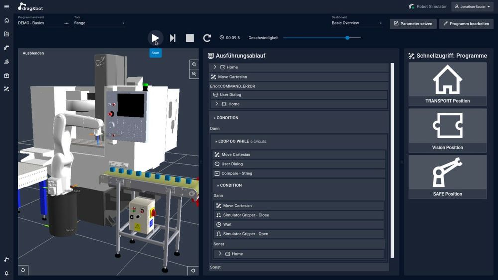 Mit Robotersimulation in der Cloud Automatisierungslösungen planen