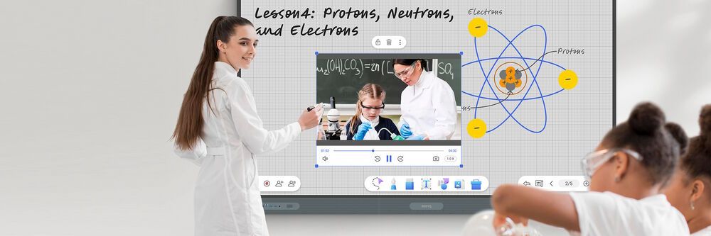 Digitale Schultafeln mit Google-Zugang und NFC