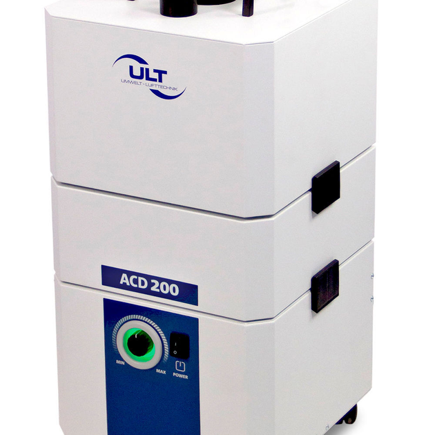 Systemkonzept zur effektiven Absaugung von Gasen, Gerüchen und Dämpfen