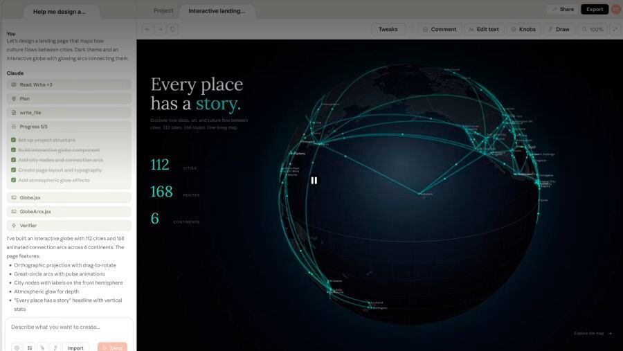 Claude Design: Anthropic bringt KI-Editor für Mockups