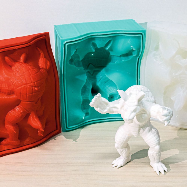 Moulding a mould: A new technique for creating silicone moulds