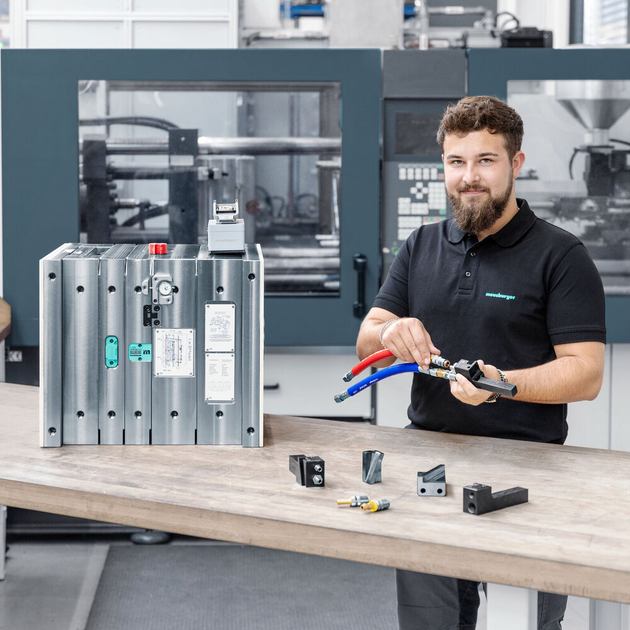 Higher quality thanks to the cooled compact slide unit