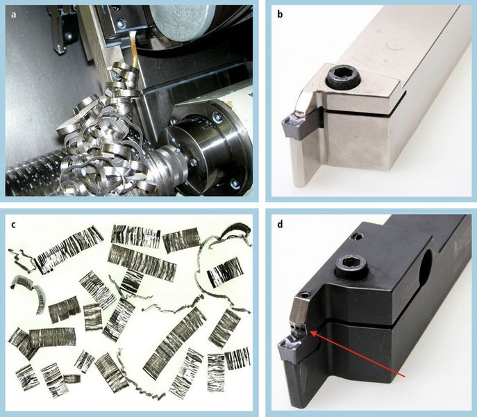 Hochdruck-Kühlschmierstoffzufuhr senkt die Werkzeugtemperatur || Bild 3 / 4