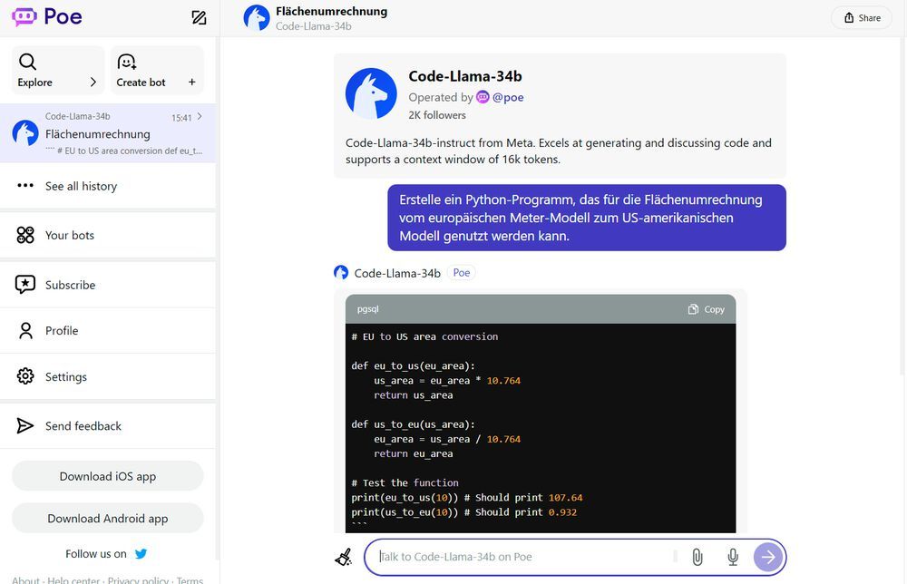 Meta's Code Llama: Ein neues Large Language Model für Programmierhilfe