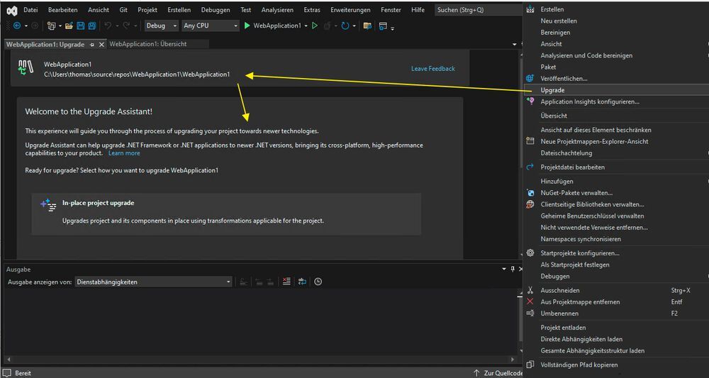 .NET-Anwendungen aktuell halten
