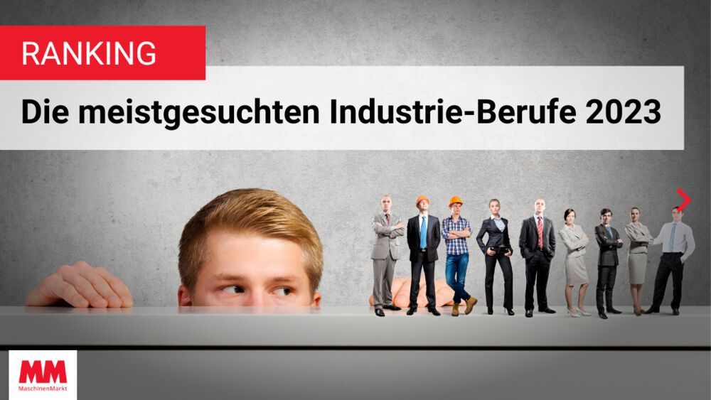 Diese Berufe werden in der Industrie aktuell am meisten gesucht || Bild 1 / 26