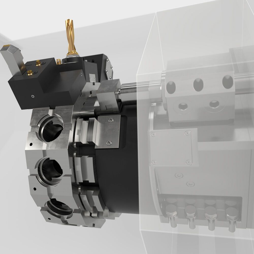 Clamp and release at the push of a button